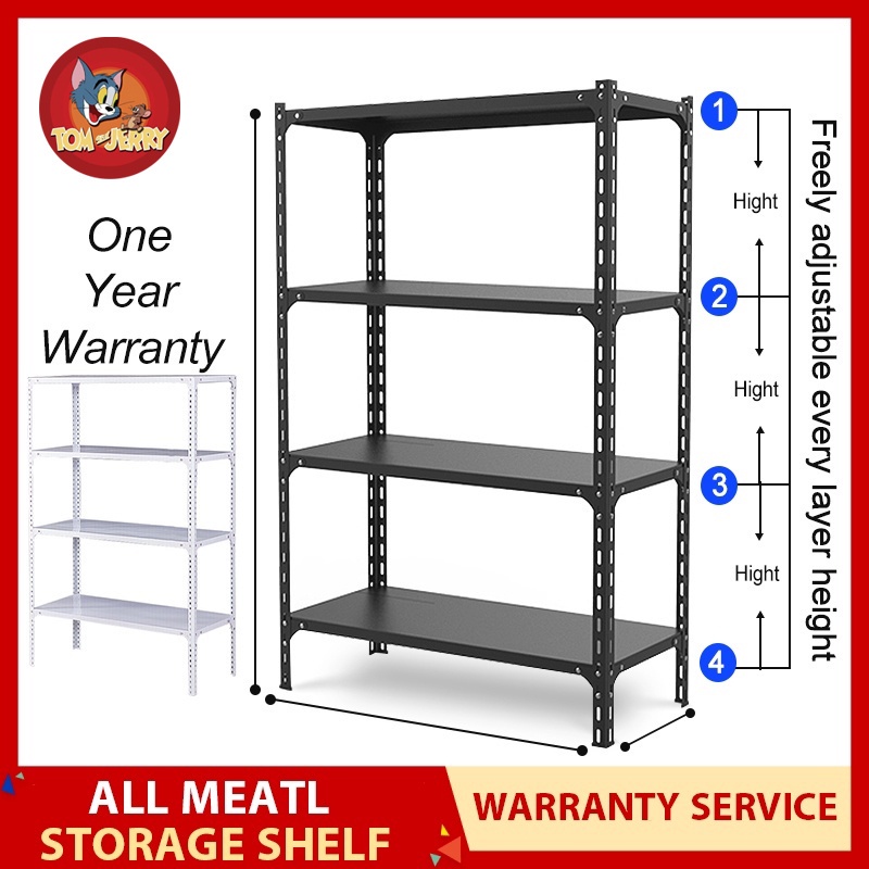 5 Tiers 4 Tiers Steel Shelf Metal Rack Cold-rolled Steel Layer Shelving ...