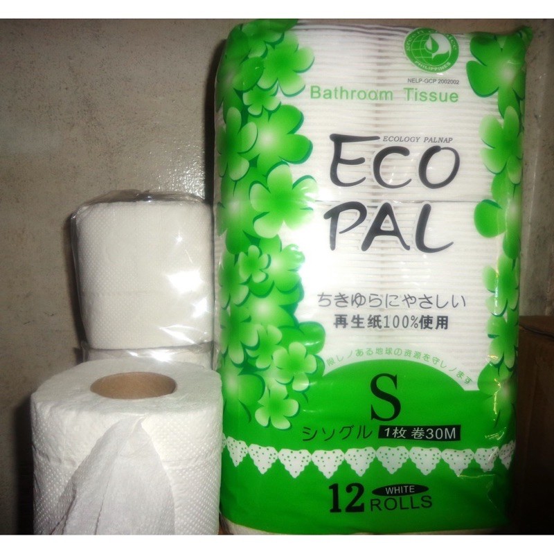 Ecopal Eco Pal Tissue Roll Bathroom Tissue 2ply 12 rolls per Pack ...