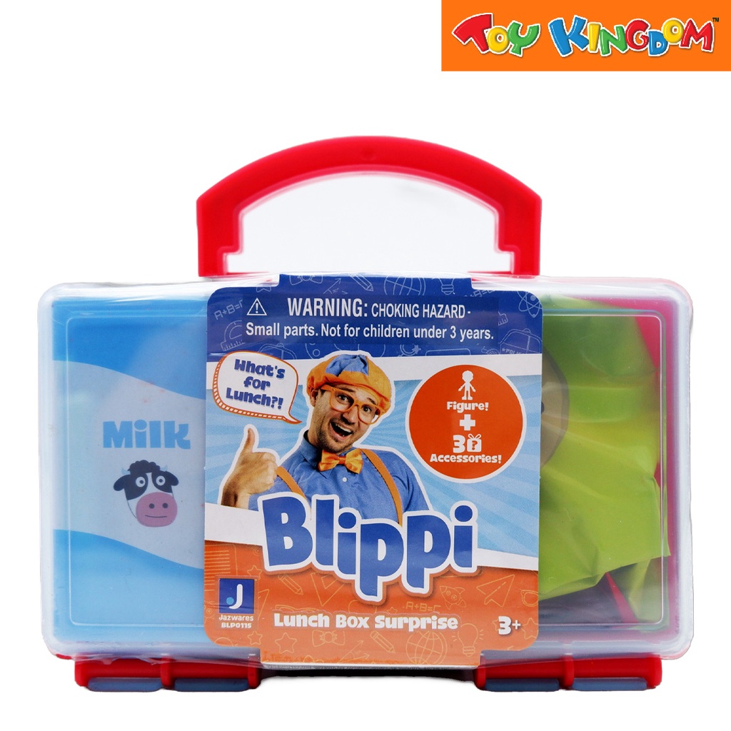 Blippi Surprise Deluxe Red Blind Figure Lunch Box | Shopee Philippines