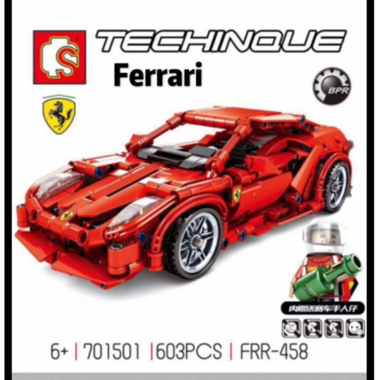 *alloy toy*FERRARI BLOCK DIE CAST CAR MODEL 8153 | Shopee Philippines