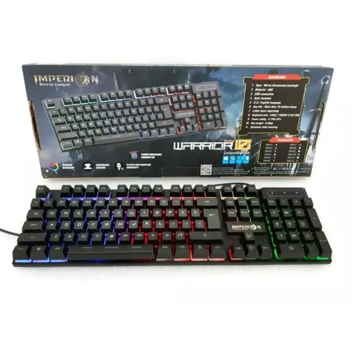 Imperion Warrior 10 KG-W10C Gaming Keyboard | Shopee Philippines