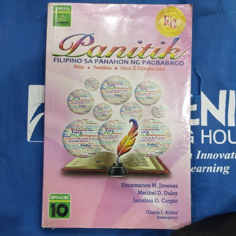 panitik filipino sa panahon ng pagbabago grade 10 | Shopee Philippines