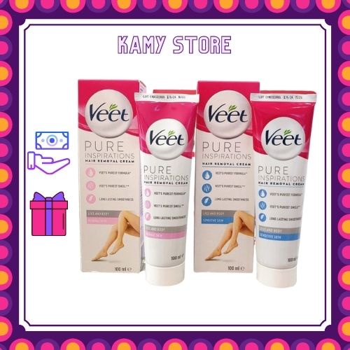 Veet Hair Removal Cream 100ml (New Model) | Shopee Philippines