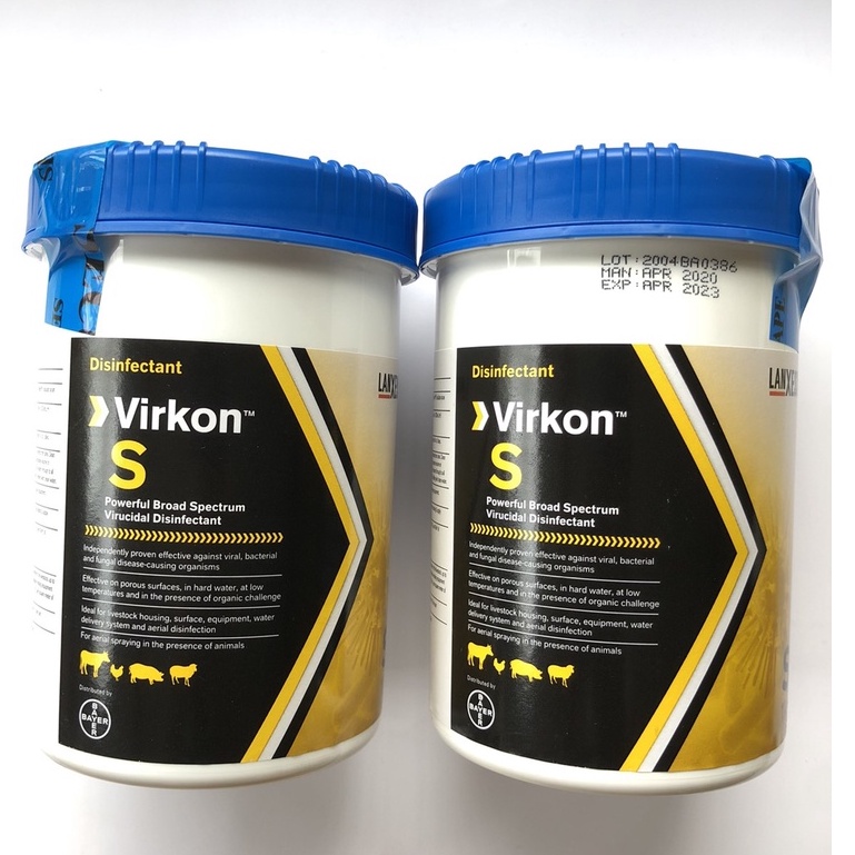 [SOUTH VET] Virkon S Powder 1kg/ Disinfectant/ ANTI VIRUS | Shopee ...