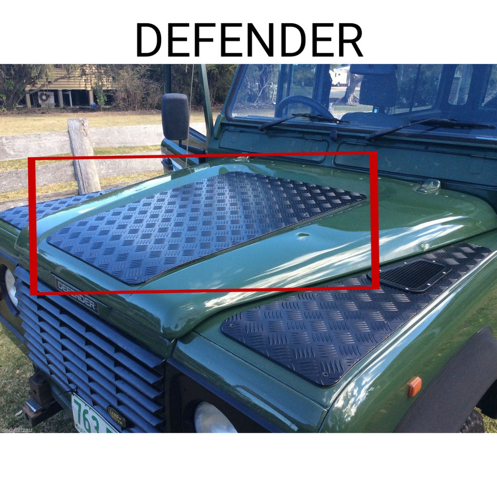 Defender Chequered Plate Bonnet | Shopee Philippines