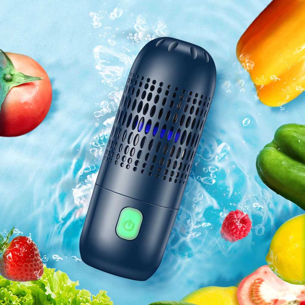 Fruit and Vegetable Washing Machine USB Portable Cleaner Cordless Food ...