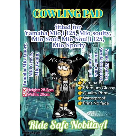 Cowling Pad Honda Click 125i and 150i/ Suzuki Skydrive / Suzuki ...