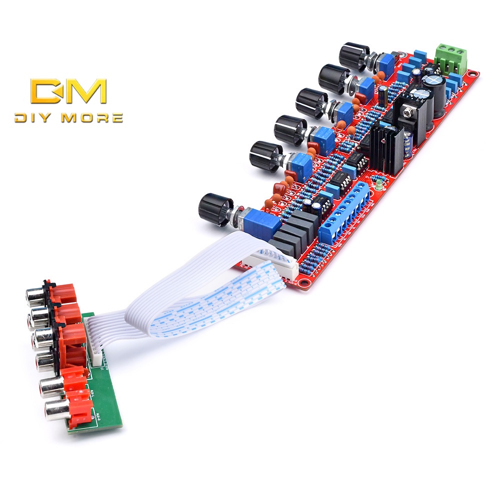 DIYMORE C 0-15V Ne5532 Hifi 5.1 Sound Board Preamplifier Volume Control ...
