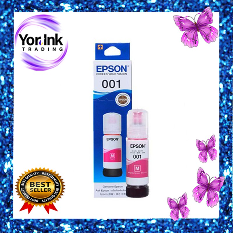 Epson 001 Orginal Ink Bottle ( Magenta) | Shopee Philippines