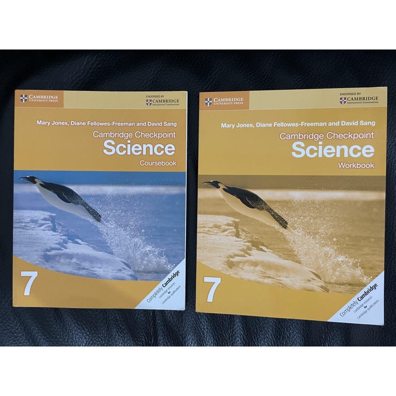 Original Cambridge Checkpoint SCIENCE Coursebook and Workbook 7 Printed ...