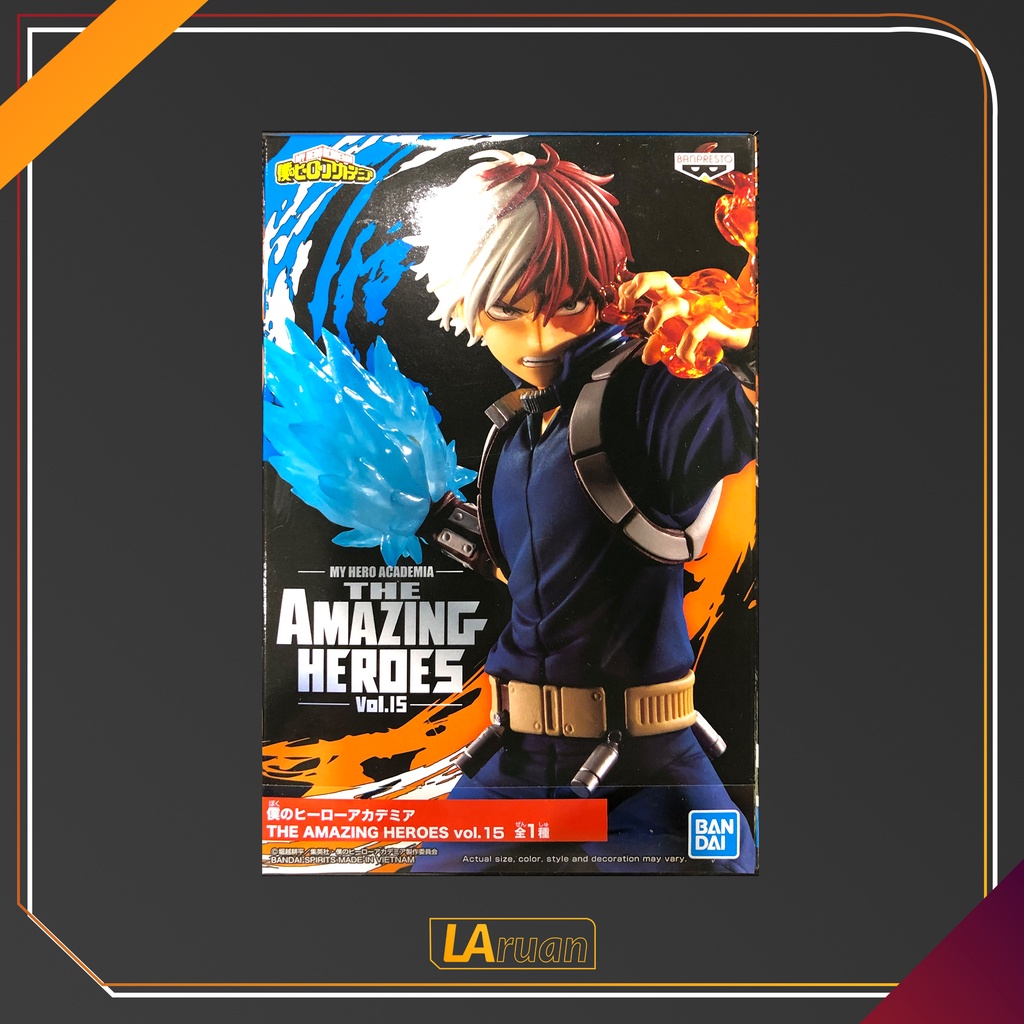 Banpresto My Hero Academia The Amazing Heroes Vol. 15 - Shoto Todoroki | Shopee Philippines