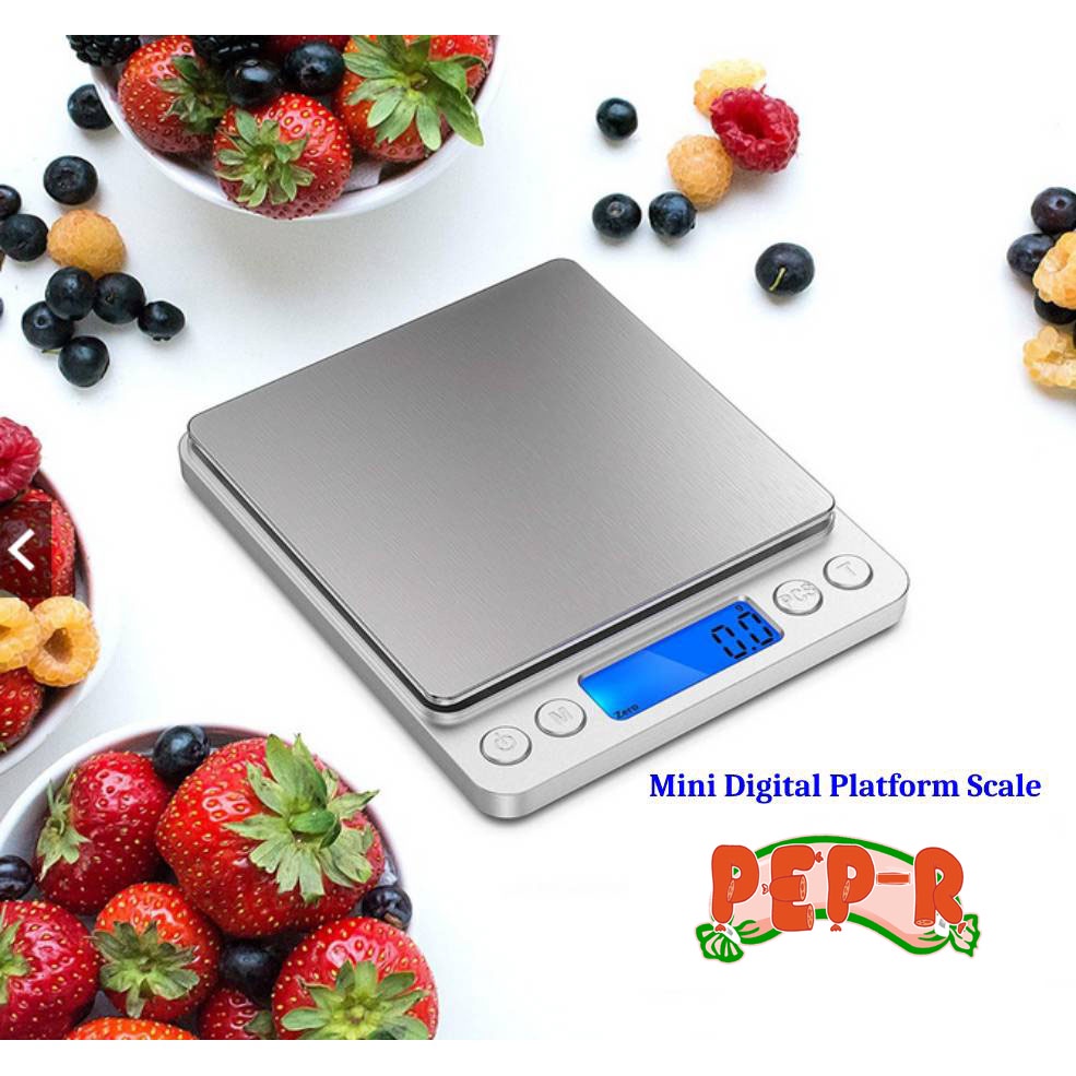 2kg/0.1g Food Weighing Scale Digital Kitchen Scale Weight Grams Cooking ...