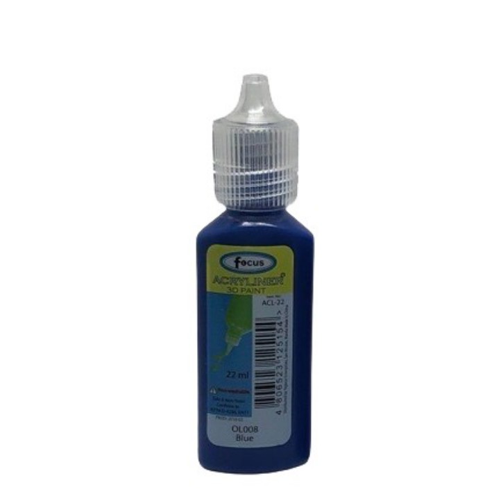 Focus Acrylic Liner 3D Outliner Paint 22ml | Shopee Philippines