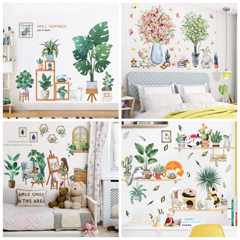 DIY Wall Sticker Mural Art Vinyl Decals Home Decor | Shopee Philippines