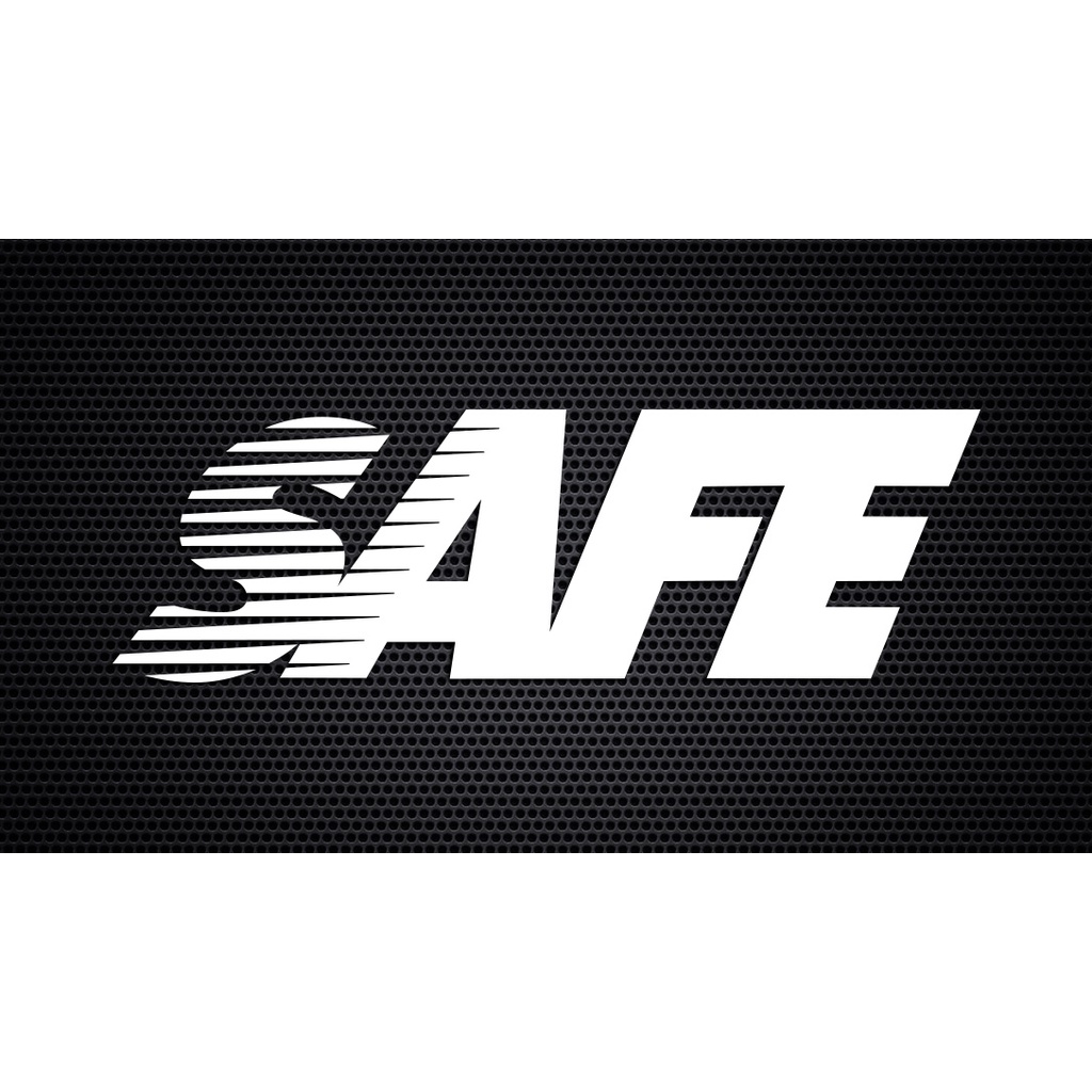 SAFE logo car sticker - outdoor vinyl sticker - outdoor sticker ...