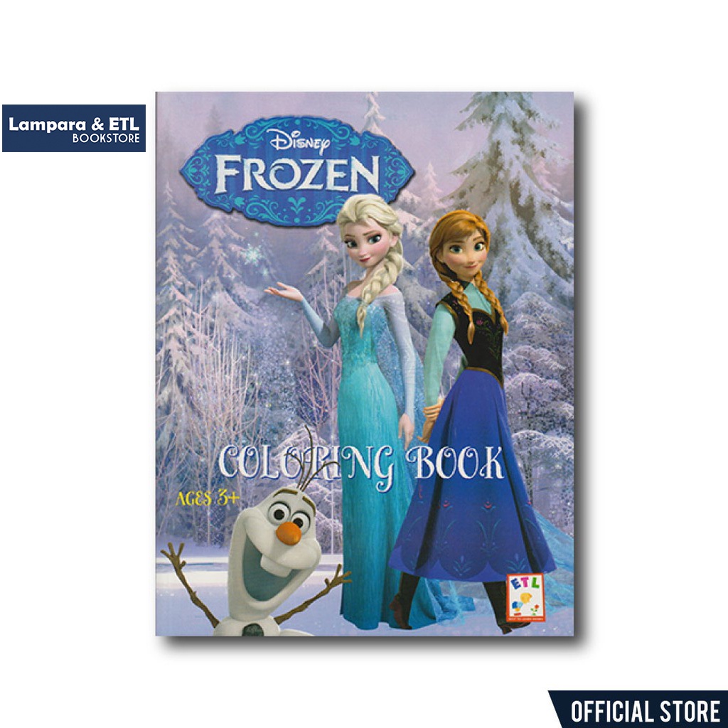 Disney Frozen Coloring Book | Shopee Philippines