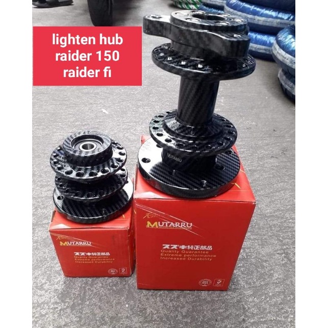 New Lighten hub for suzuki raider 150carb /raider 150fi | Shopee ...