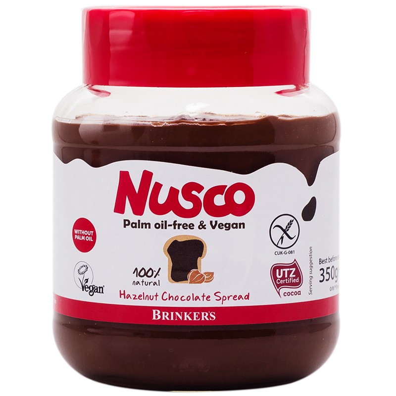 Nusco Palm Oil Free and Vegan Hazelnut Chocolate Spread 750g | Shopee ...
