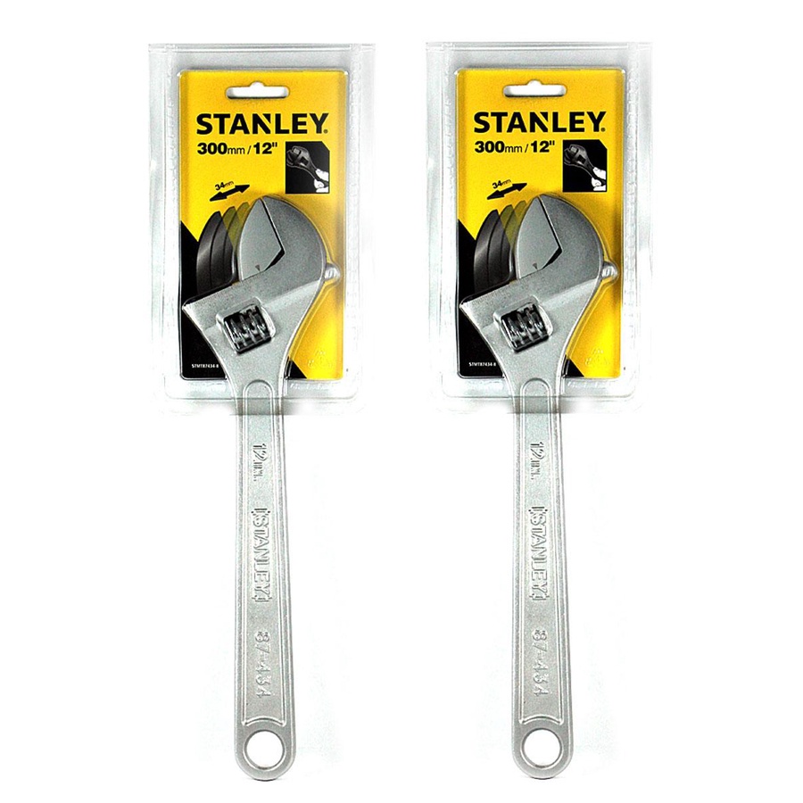 Stanley Adjustable Wrench 12" / 300mm (2pcs) | Shopee Philippines