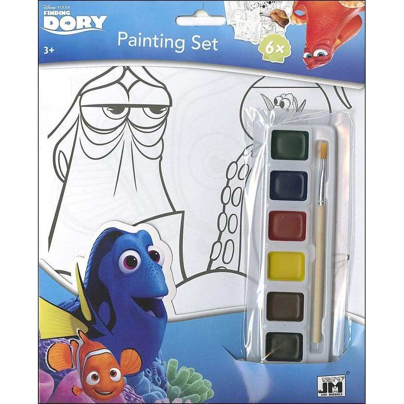 Disney Finding Dory Poster Painting Set with watercolor paint and ...