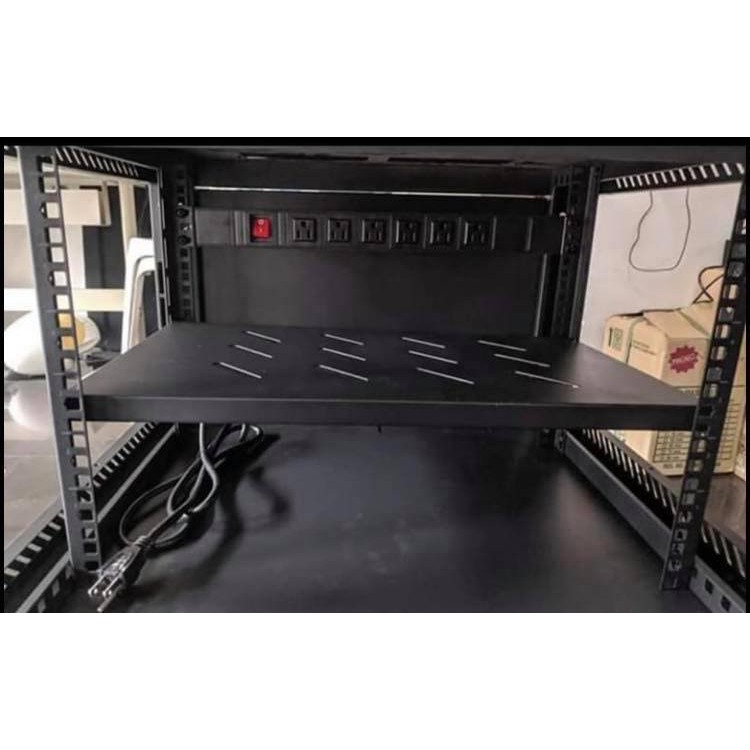 6U by 450/600 Network Data Cabinet Heavy duty with Metal PDU and Tray ...