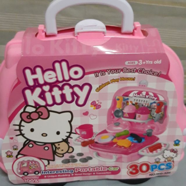 Hello Kitty Children Play House (kitchen toys) | Shopee Philippines