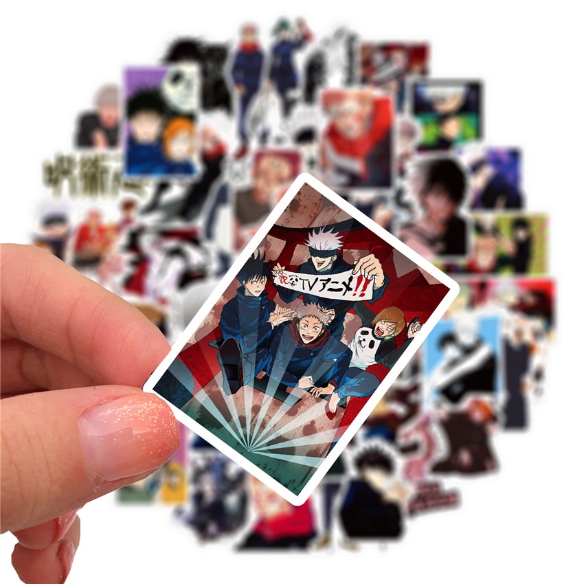 20pcs Jujutsu Kaisen (JJK) Stickers Waterproof Decals Anime Manga ...