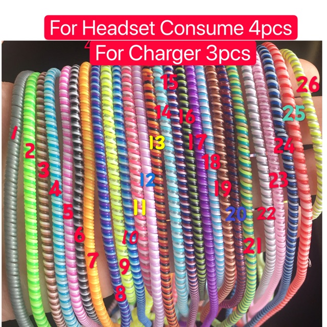 Simple Cord Protector for Headset Cable | Shopee Philippines
