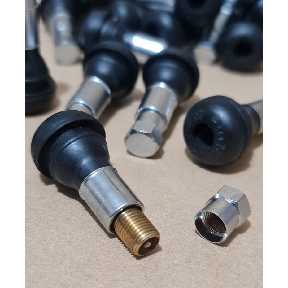 Pito ng gulong tubeless Metal Tire valve with cap | Shopee Philippines