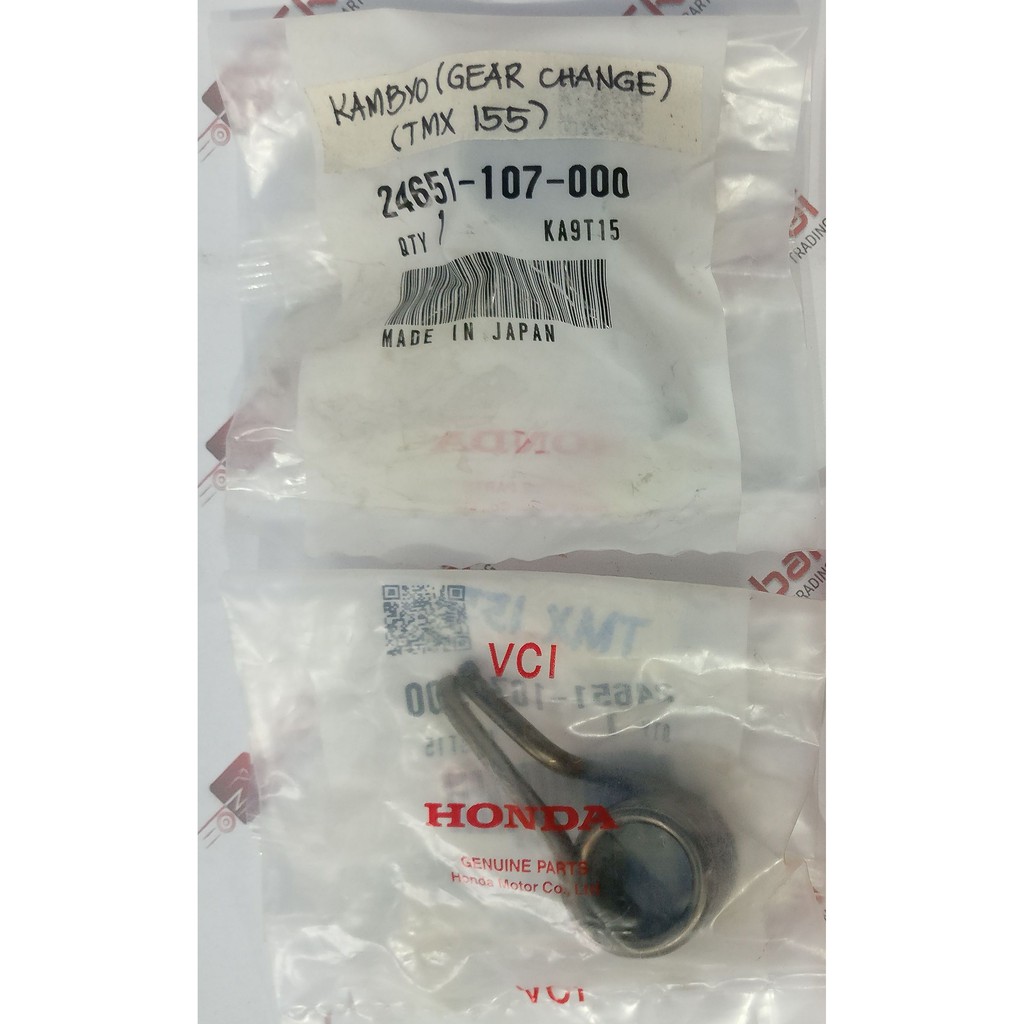 Gear Change Spring (Gearshift Return Spring)/Kambyo Spring for TMX155 ...