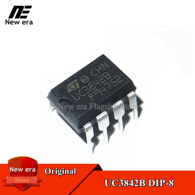 10Pcs Original UC3842BN DIP-8 UC3842B UC3842 3842B Power management chip New Original betterway ...
