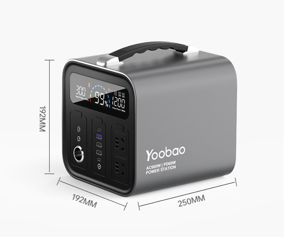 Yoobao En600S 135200mAh Ac600W Pd60W Outdoor Camping Power Station ...
