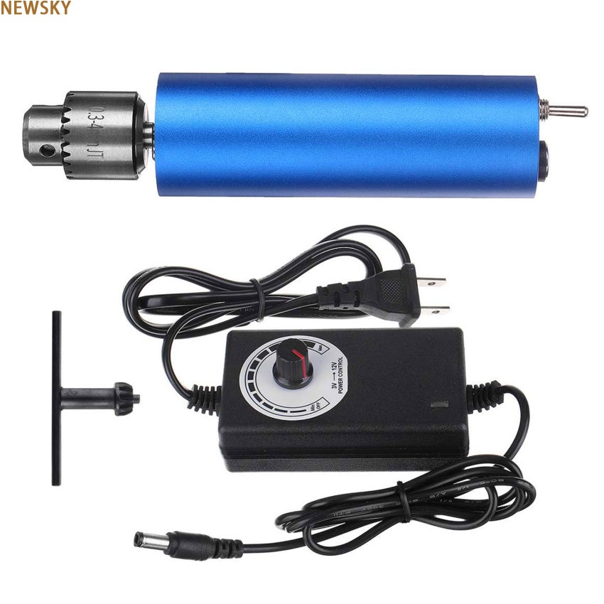 Electric Hand Drill Mini Usb Drills 12v-24v With Diy 385 Ball Bearing ...
