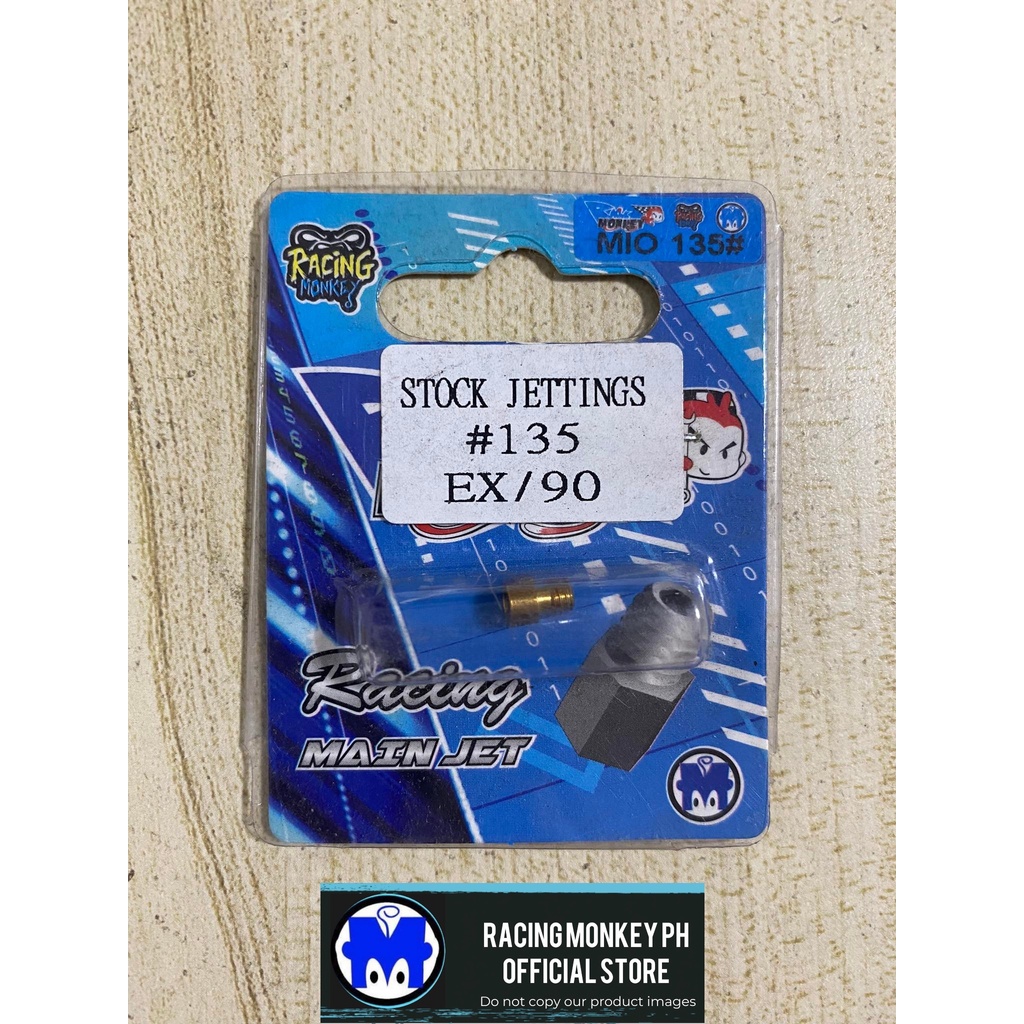 Stock Jettings/Stock Carburetor Jettings (Mio Sporty/Soulty/Amore/Soul ...