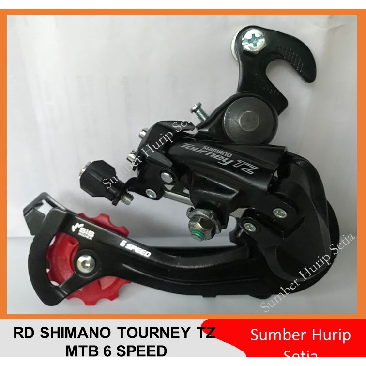 Rd REAR DERAILLEUR TOURNEY TZ 6 SPEED / BLEYER OPERAN REAR SHIMANO ...
