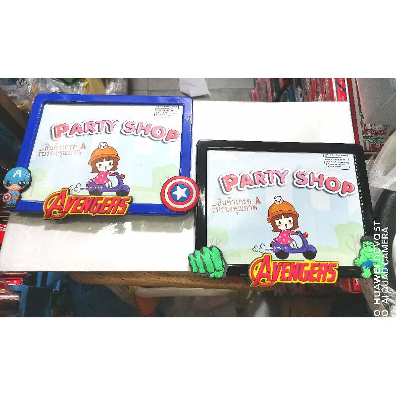marvel Cartoon License Plate Frame Motorcycle Steel | Shopee Philippines