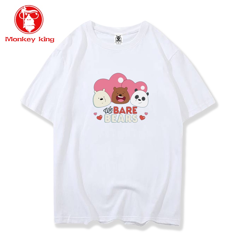 MONKEY KING COD cotton plus size tshirt for men on sale print graphic ...