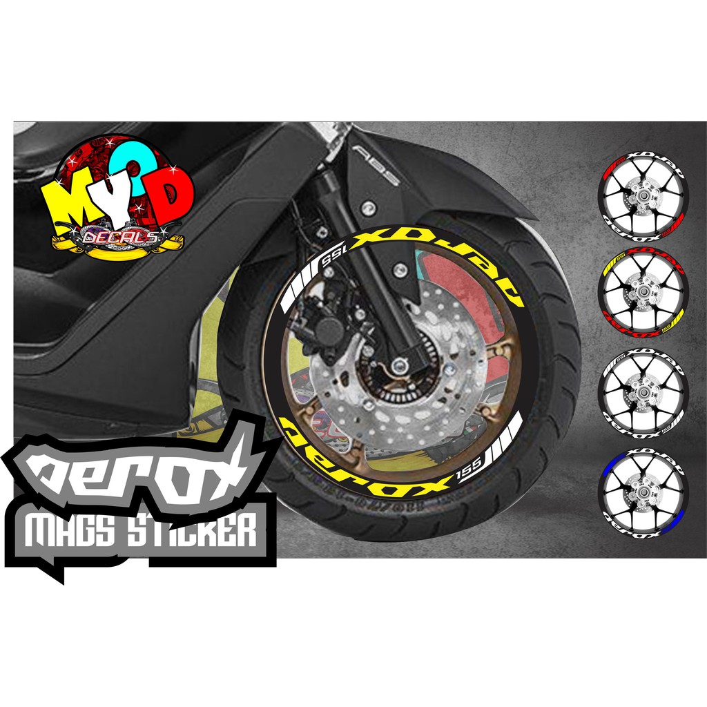 AEROX Mags Stickers (Printout/Cutout) | Shopee Philippines