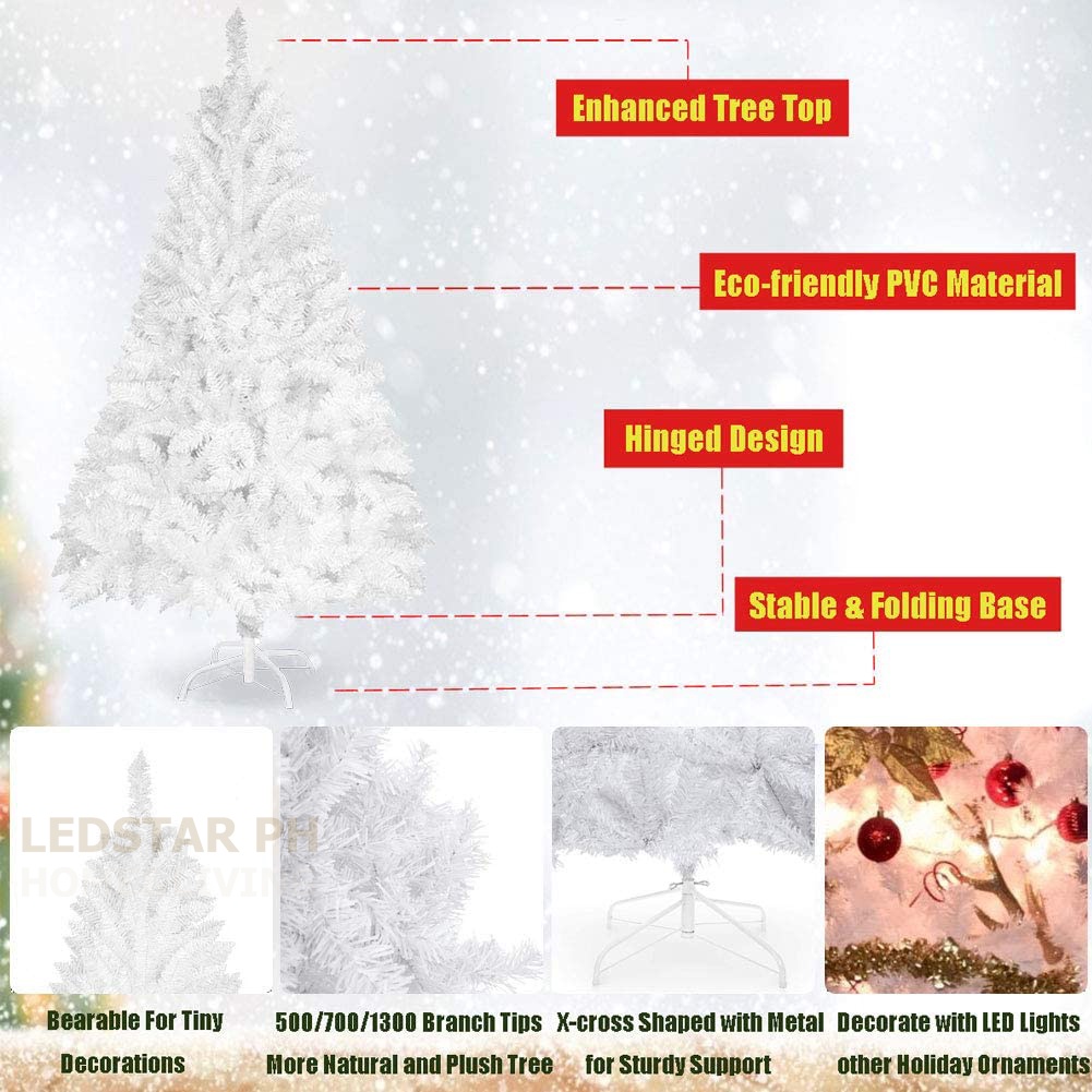 180CM-240CM Artificial Christmas Tree for Holiday Indoor Outdoor Party ...