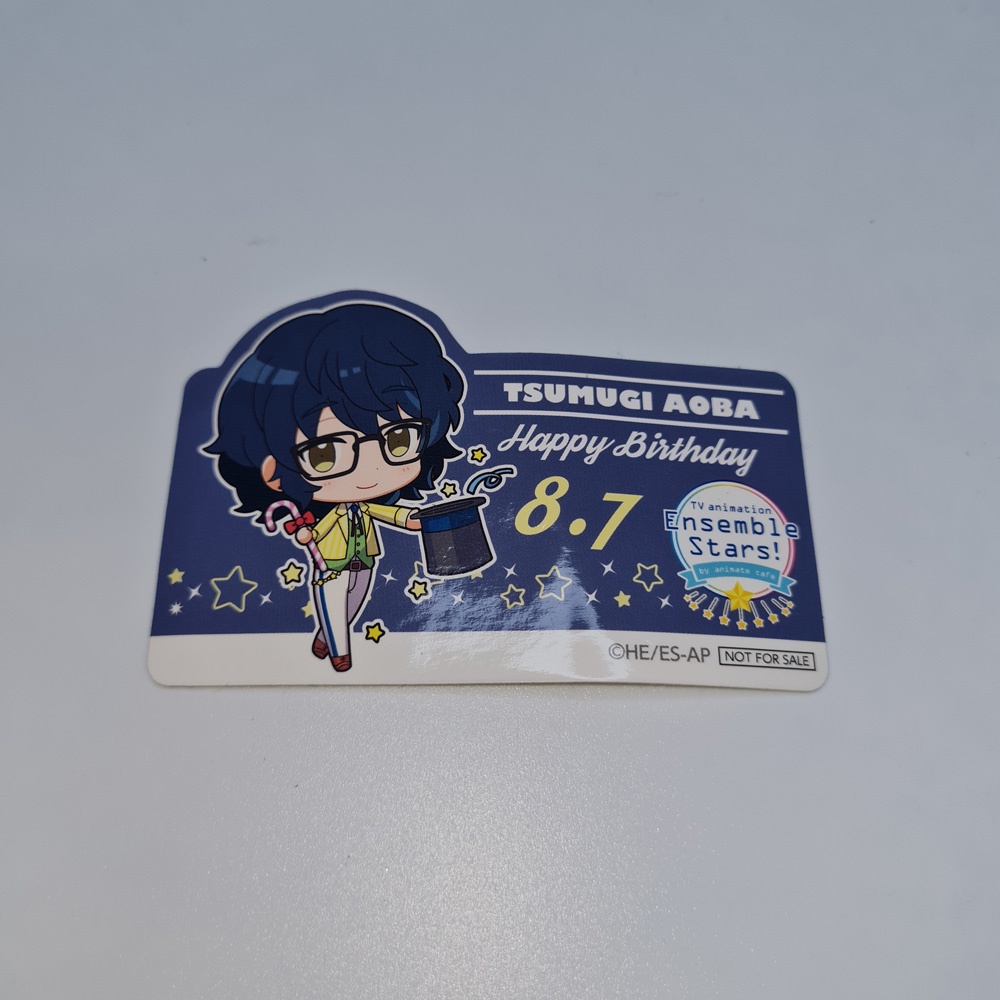 ENSEMBLE STARS TSUMUGI AOBA STICKER CUTE KAWAII ANIME MANGA HAPPY ...