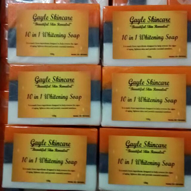 10 in 1 Whitening Soap Big | Shopee Philippines