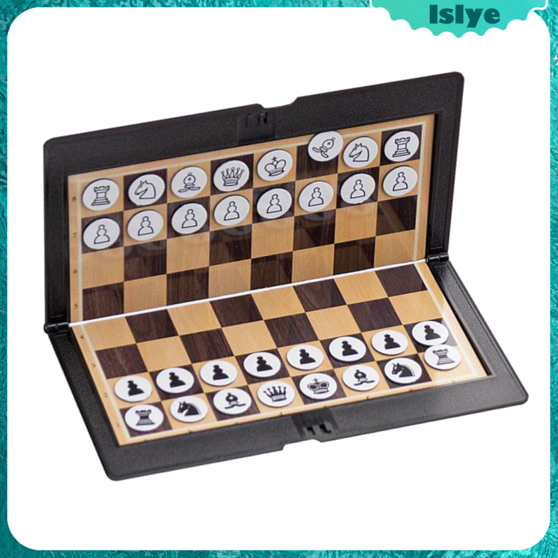 Foldable Mini Chess Set Portable Wallet Chess Games | Shopee Philippines