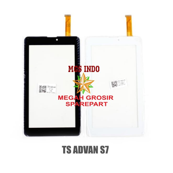 LAYAR Touchscreen / ADVAN TAB S7 / S-7 TOUCHSCREEN ~ ORIGINAL QUALITY ...