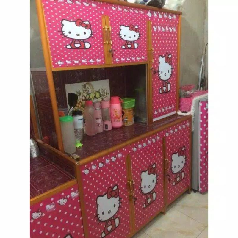 Hello Kitty Pattern Dish Rack Sticker | Shopee Philippines