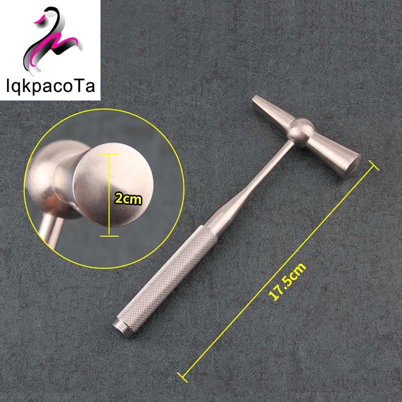 Hospital bone hammer dental oral implant ENT double skull hammer claw ...