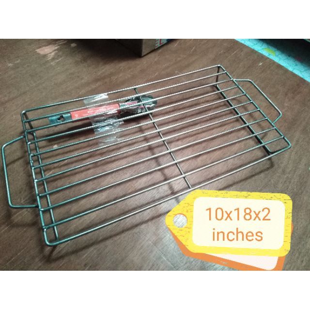 10 x 18 x 2 stainless parilya ihawan | Shopee Philippines