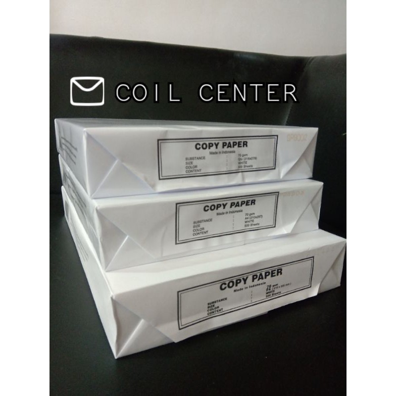 BOND PAPER | COPY ONE | 70 GSM | 500 SHEETS | REAM | SHORT | A4 | LONG ...