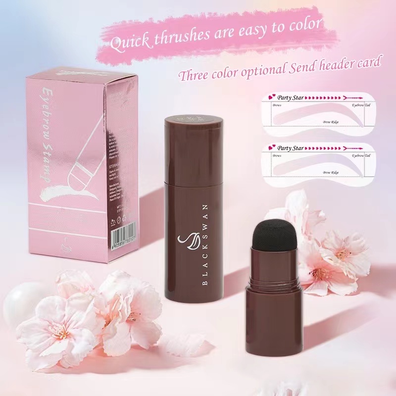 BLACK SWAN One Step Eyebrow Stamp Shaping Kit - Brow Powder Stamp ...