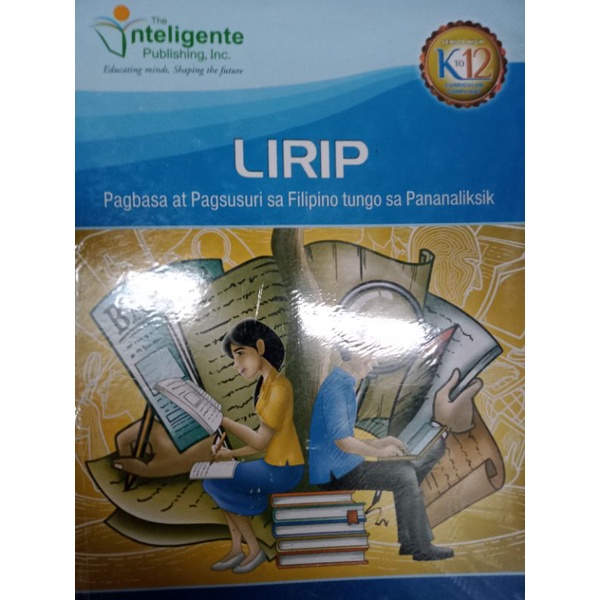 LIRIP Pagbasa at Pagsulat sa Filipino Tungo sa Pananaliksik | Shopee ...