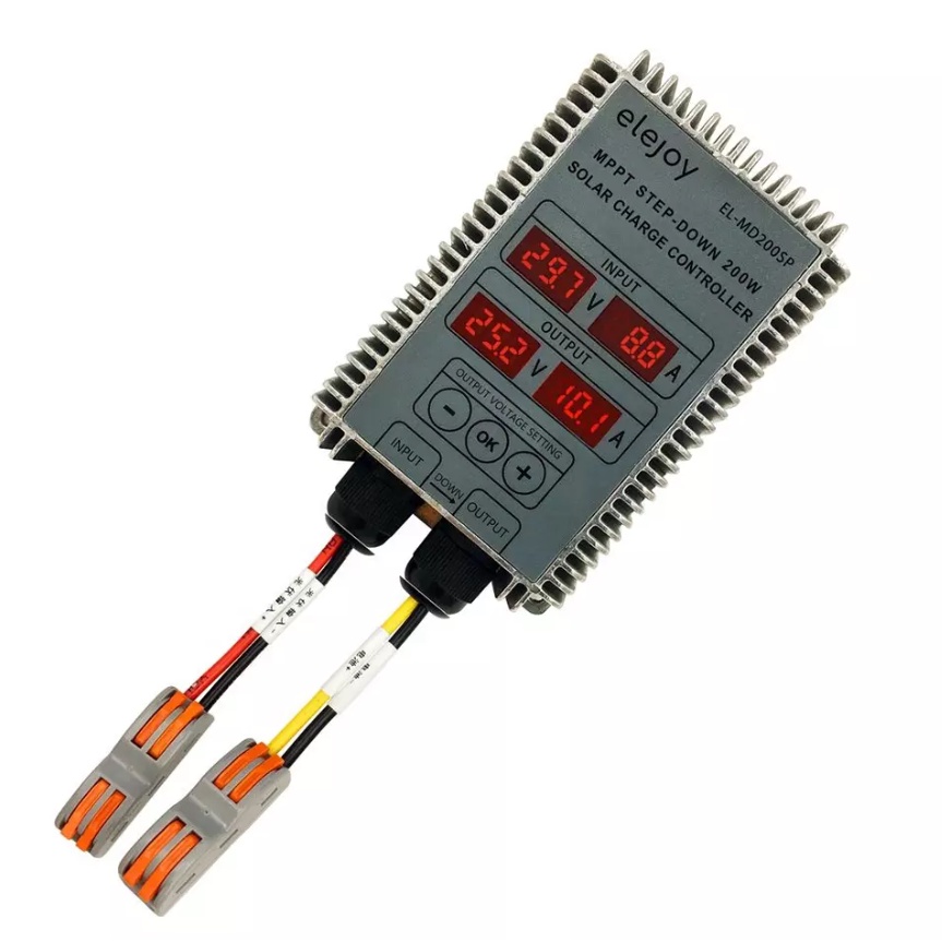 ELEJOY MPPT 200W 400W 600W Step-down/up Real time Solar Battery ...